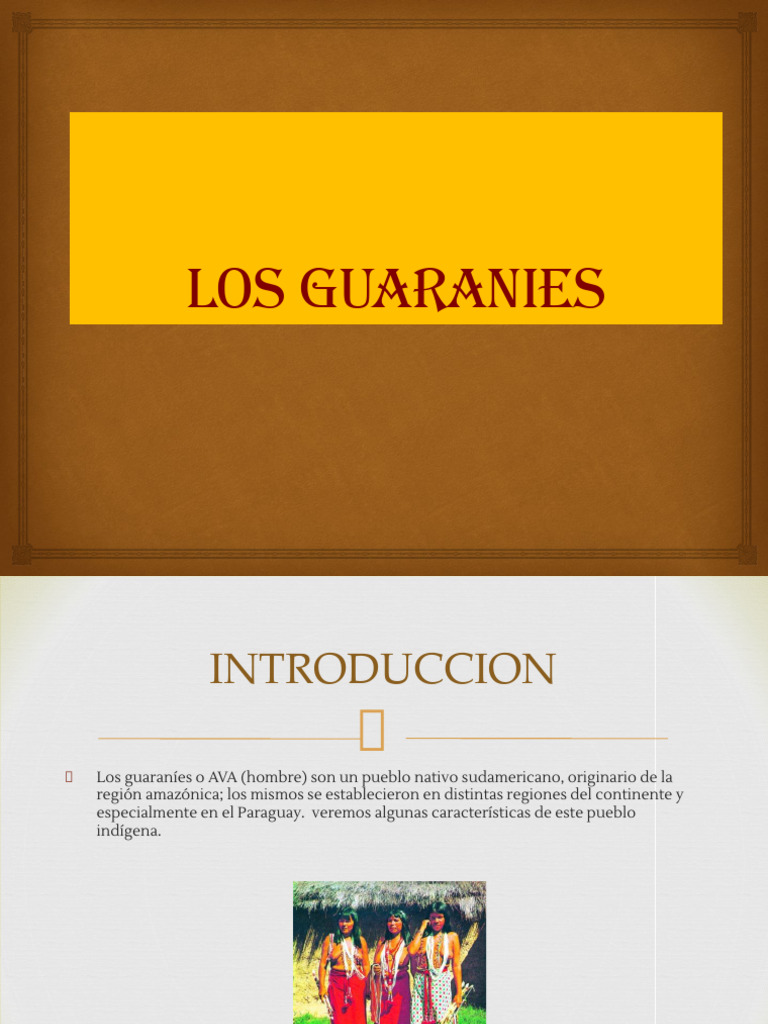 Los Guaranies - Historia Del Py | PDF