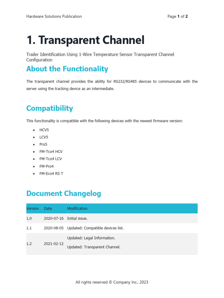 Transparent Channel | PDF | Bit | Data Transmission