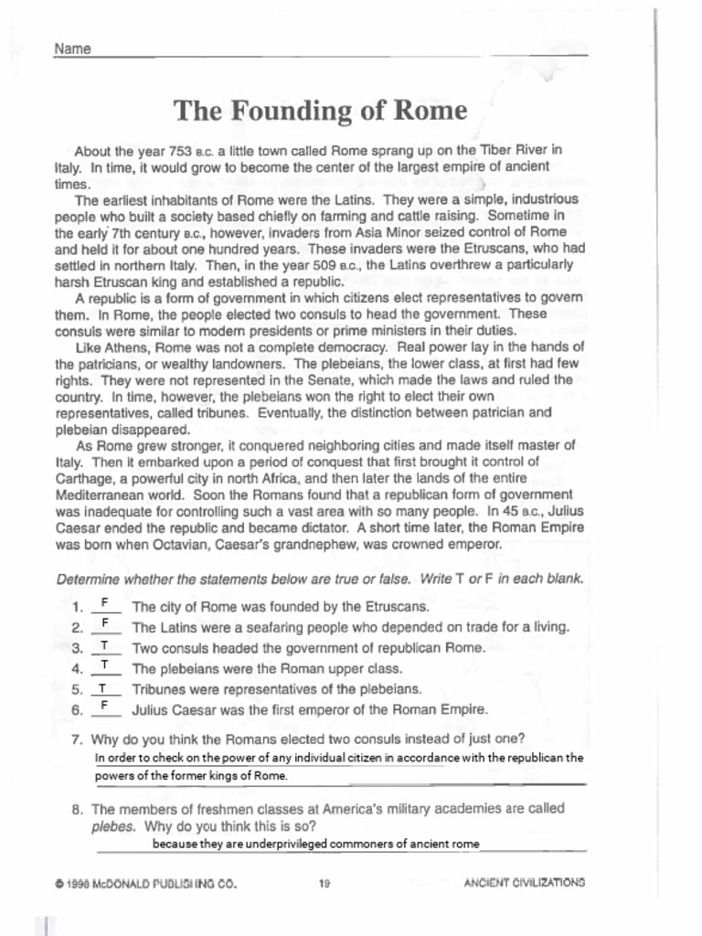 Kami Export - YaJura - The Romans | PDF | Ancient Rome | Roman Republic