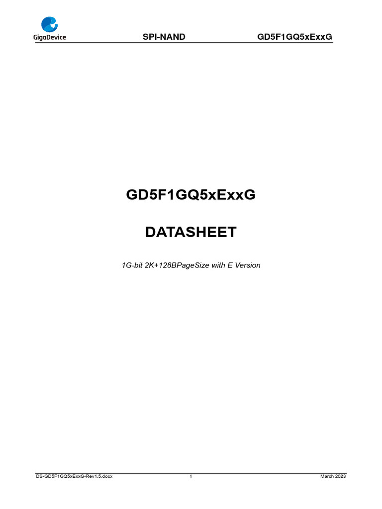 SPI-NAND Datasheet for Engineers | PDF | Flash Memory | Error Detection ...