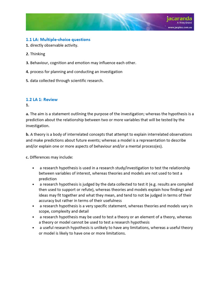 Psychology Textbook SOLUTIONS | PDF | Experiment | Sampling (Statistics)