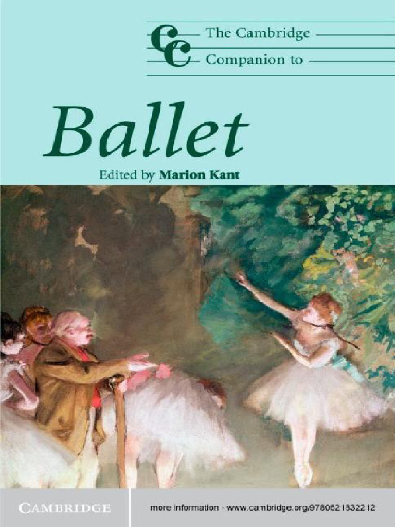 The Cambridge Companion To Ballet (Marion Kant (Editor) ) (Z-Library ...