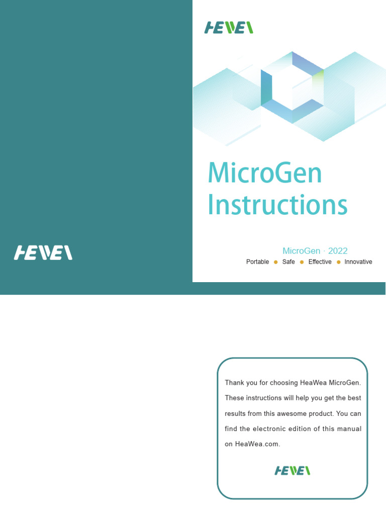 MicroGen 说明书 | PDF | Microsoft Windows | Usb