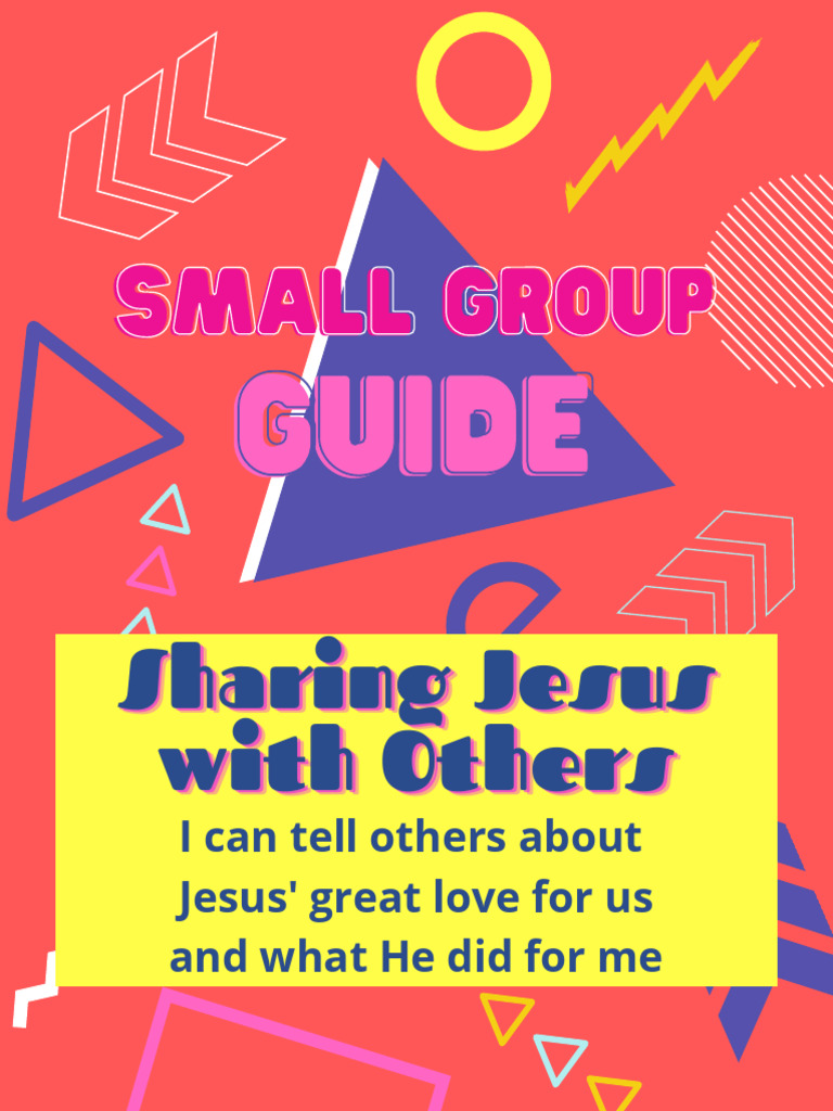 Sharing Jesus Small Group Guide | PDF | Jesus | God