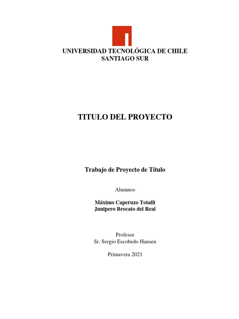 Proyecto de Título Ingeniería Eléctrica | PDF | Información | Investigación de mercado