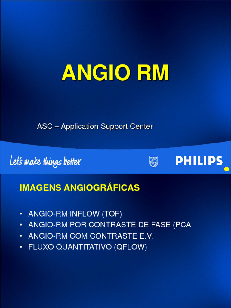 Protocolo Angio RM | PDF | Sangue | Veia