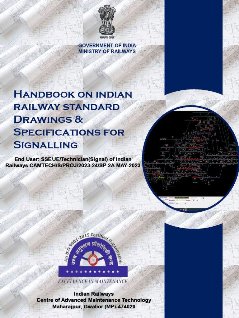 Handbook On Indian Railway Standard Drawings & Specifications For Signalling | PDF | Relay ...