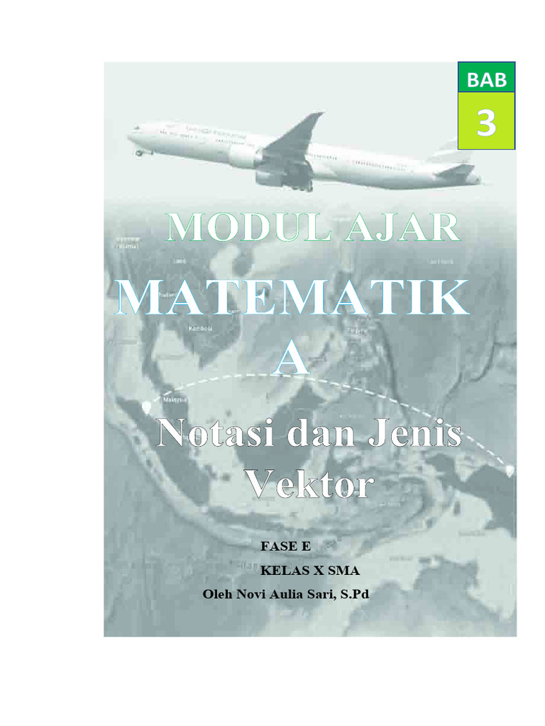 MA Bab 3.1 Notasi Dan Jenis Vektor | PDF