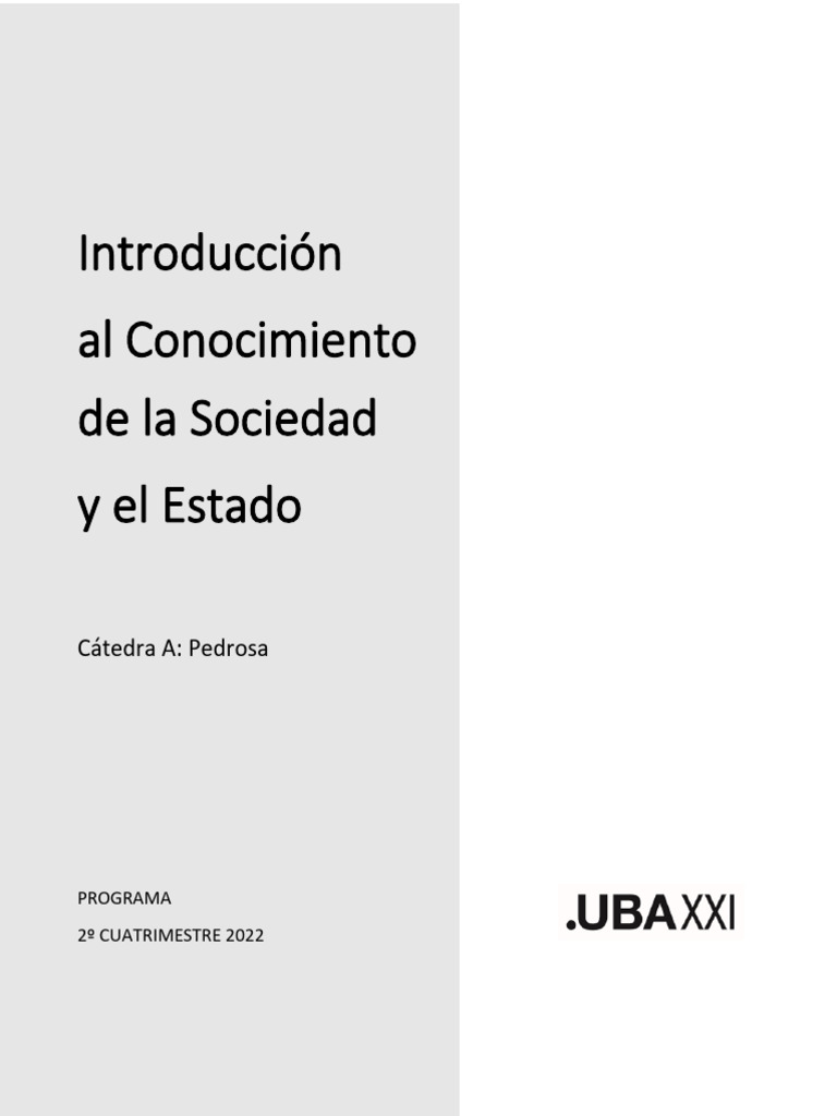 Programa ICSE 2C 2022 | Descargar gratis PDF | Populismo | Estado ...