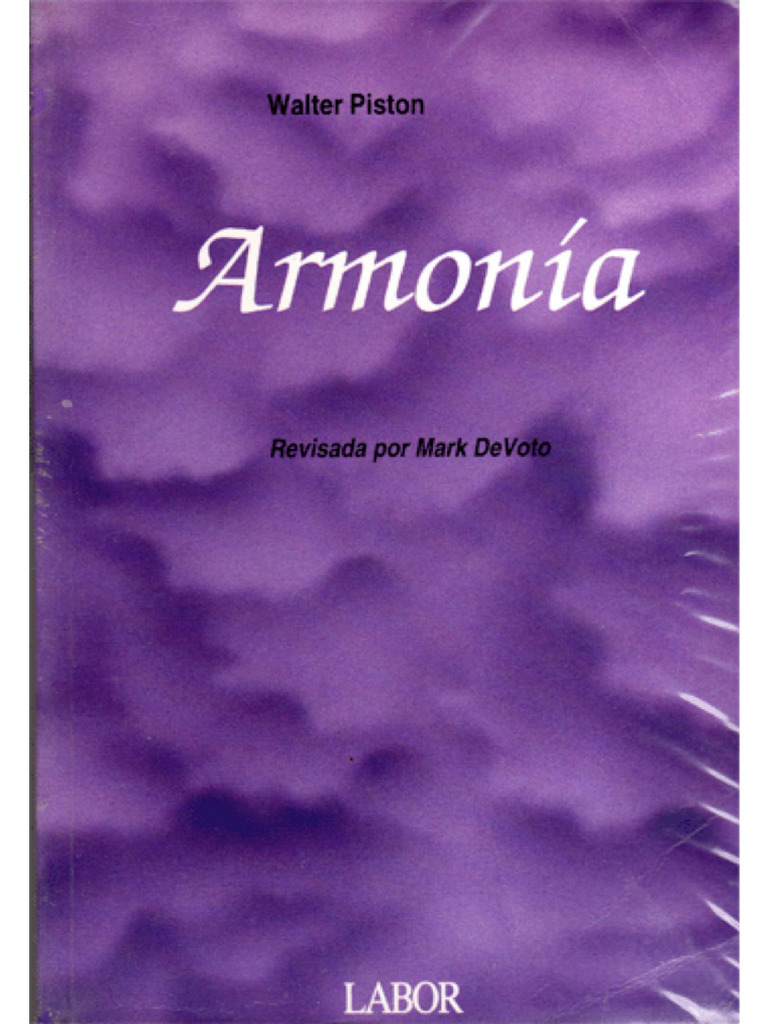Walter Piston - Armonia | PDF