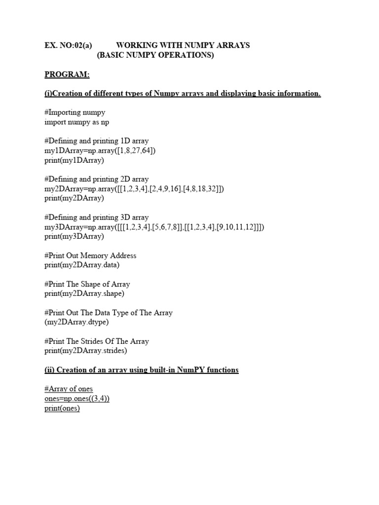 FDS Lab Manual | PDF FDS Lab Manual | PDF