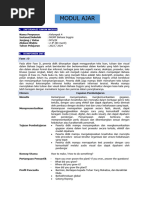 Modul Ajar Simple Past Tense | PDF