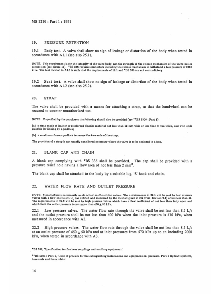 MS 1210 - Part 1 - 1991 | PDF