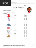 Cambridge Global English Level 3 Sample Test | PDF