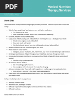 Six-Food Elimination Diet Overview | PDF | Gastroenterology | Esophagus