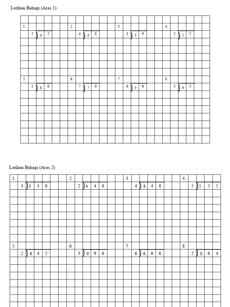 Latihan PKP Bahagi Tahun 3 | PDF