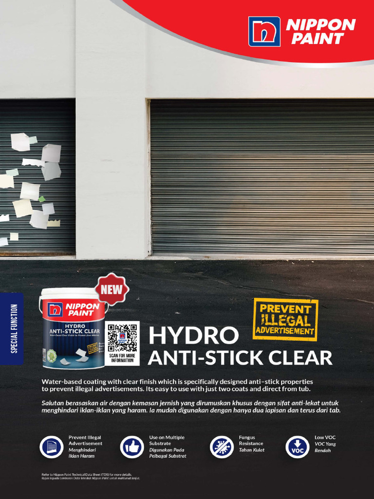RS25254 Brochure Hydro Anti Stick Clear | PDF