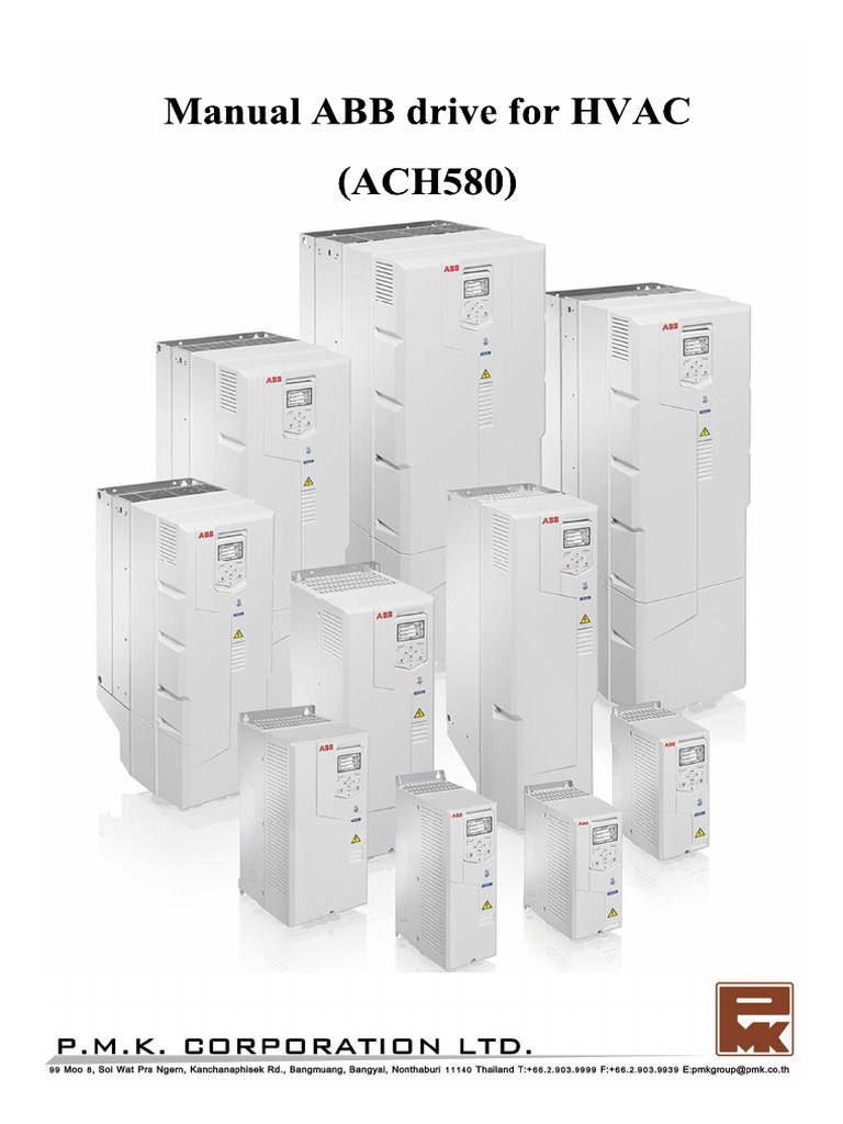 Manual ACH580 - 231120 - 122614 | PDF