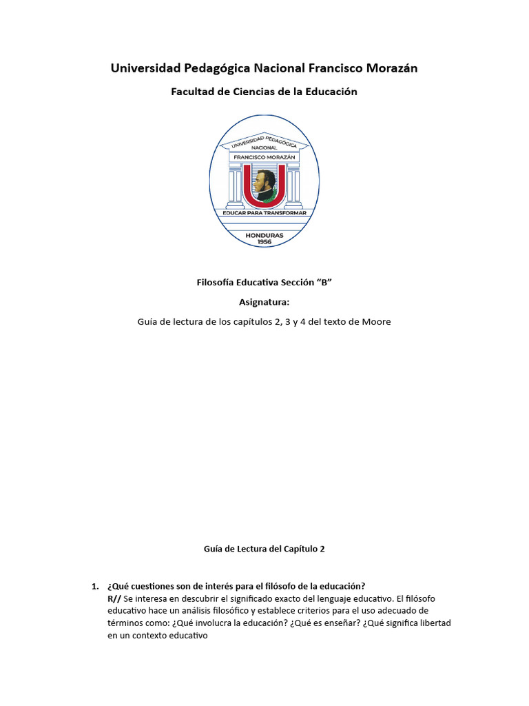 Guías de Estudio Capítulo 2, 3 y 4 | PDF | Conocimiento | Empirismo