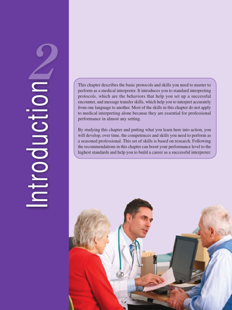 The Medical Interpreter Section 2.1 | PDF | Language Interpretation | Communication