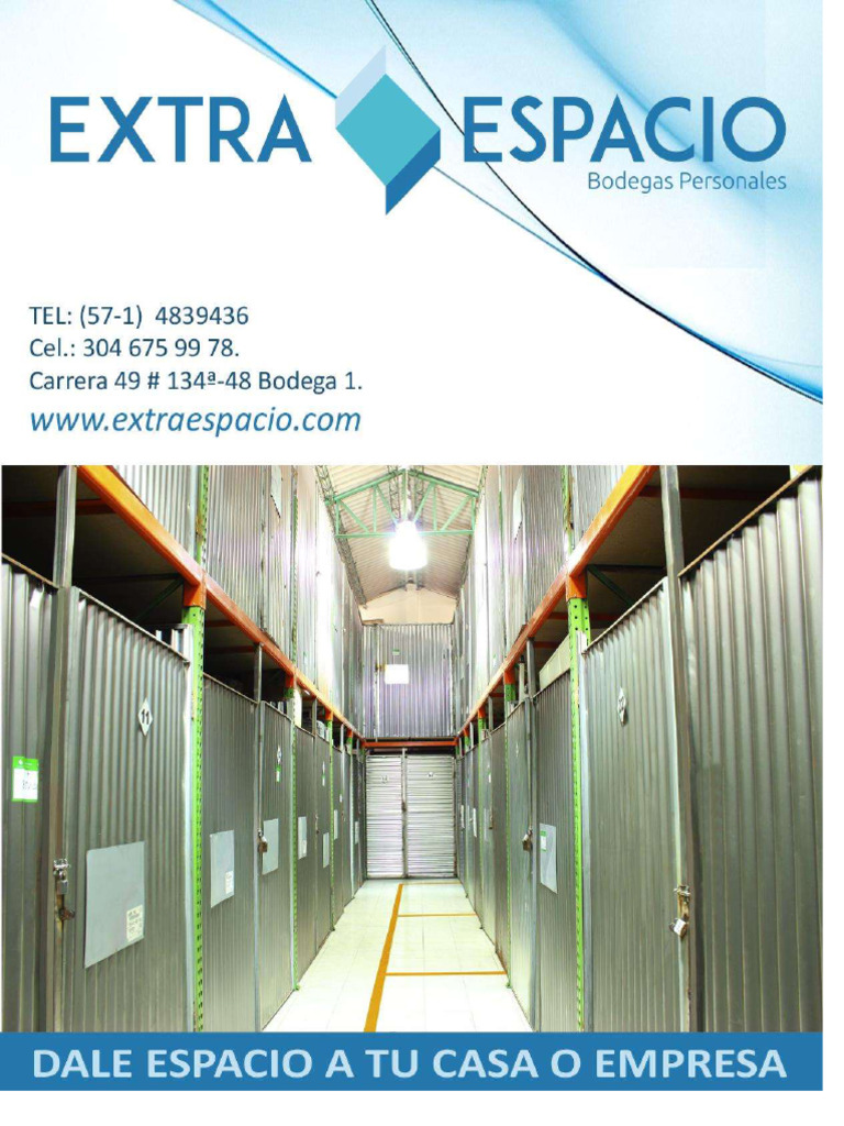 Portafolio Extra Espacio | PDF