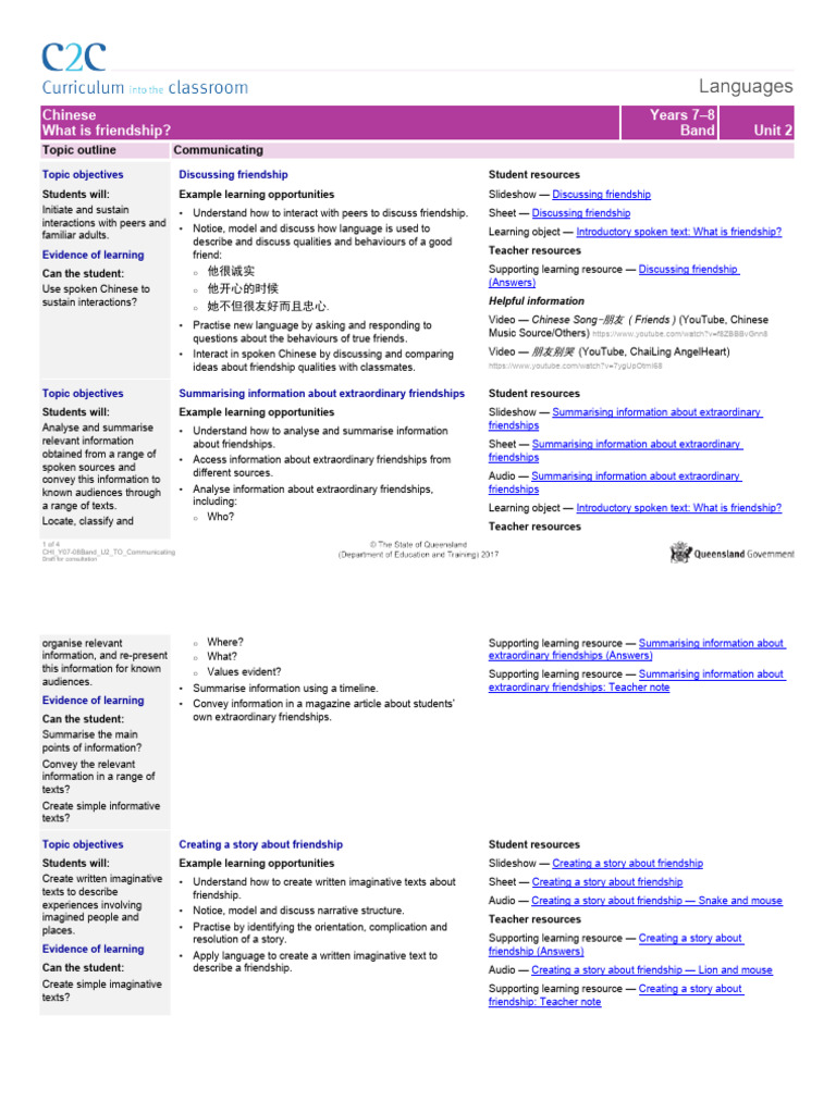 CHI Y07-08Band U2 TO Communicating | PDF | Information | Translations