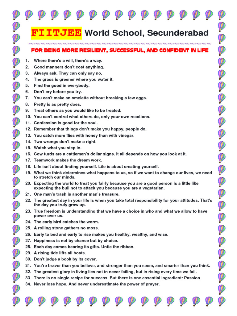 Building Resilience for Success | PDF