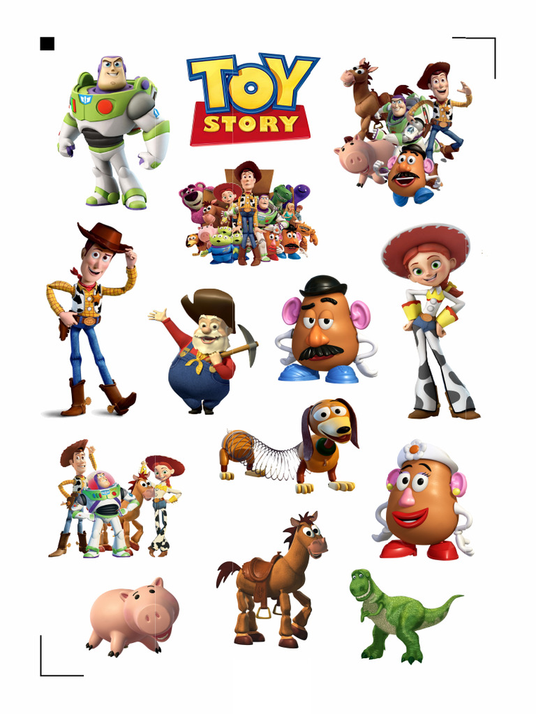 Toy Story Sticker para Cameo | PDF