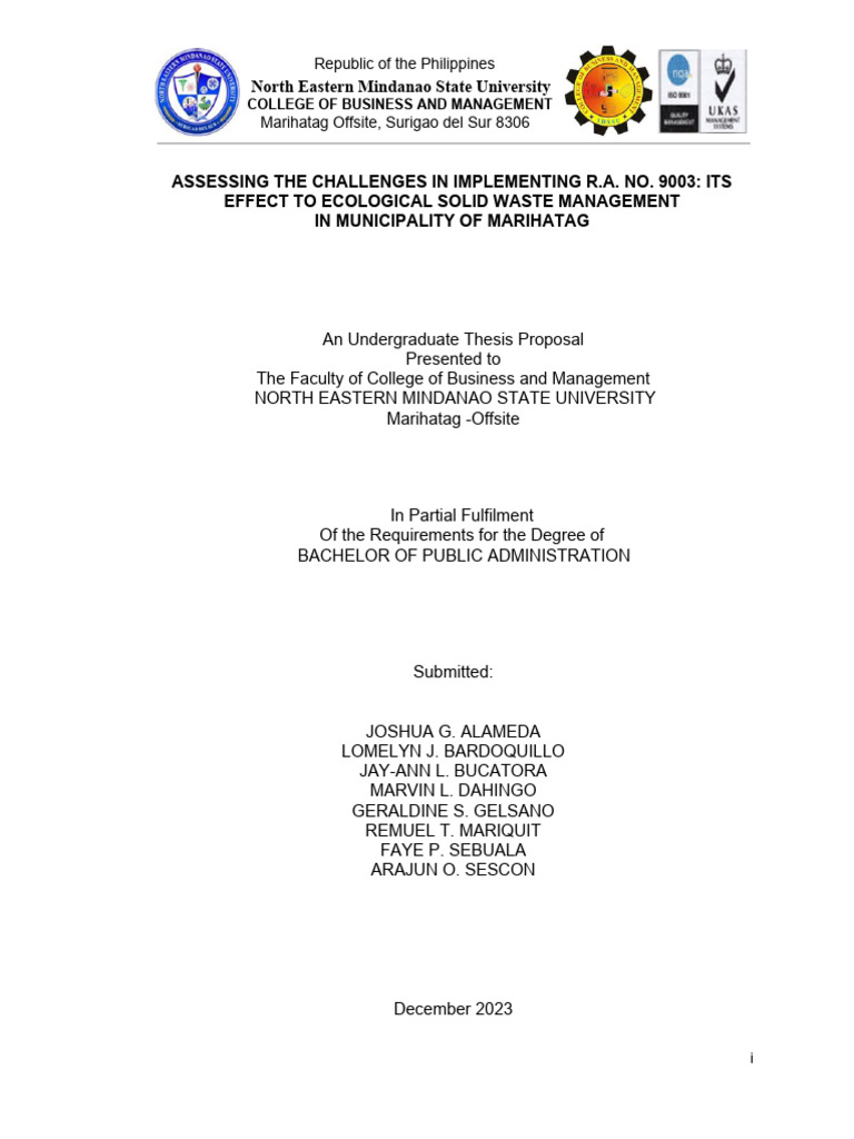 Thesis Group 3 Preliminaries Revised11!29!23 | PDF | Thesis | Methodology