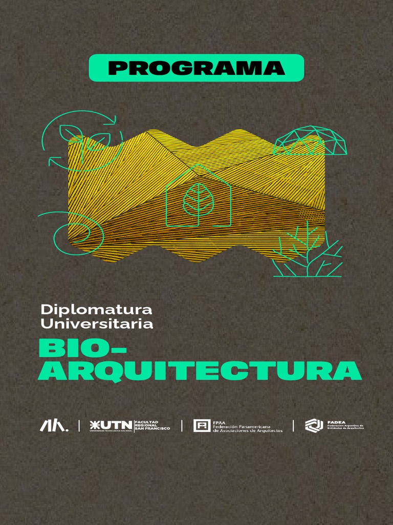 Diplomatura en Bioarquitectura | PDF | Arquitecto | Edificio verde