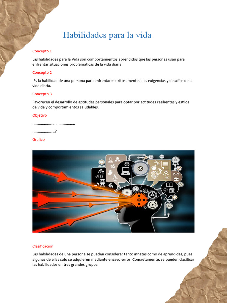 Habilidades para La Vida | PDF