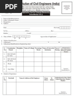 UIPE Membership Application Form | PDF