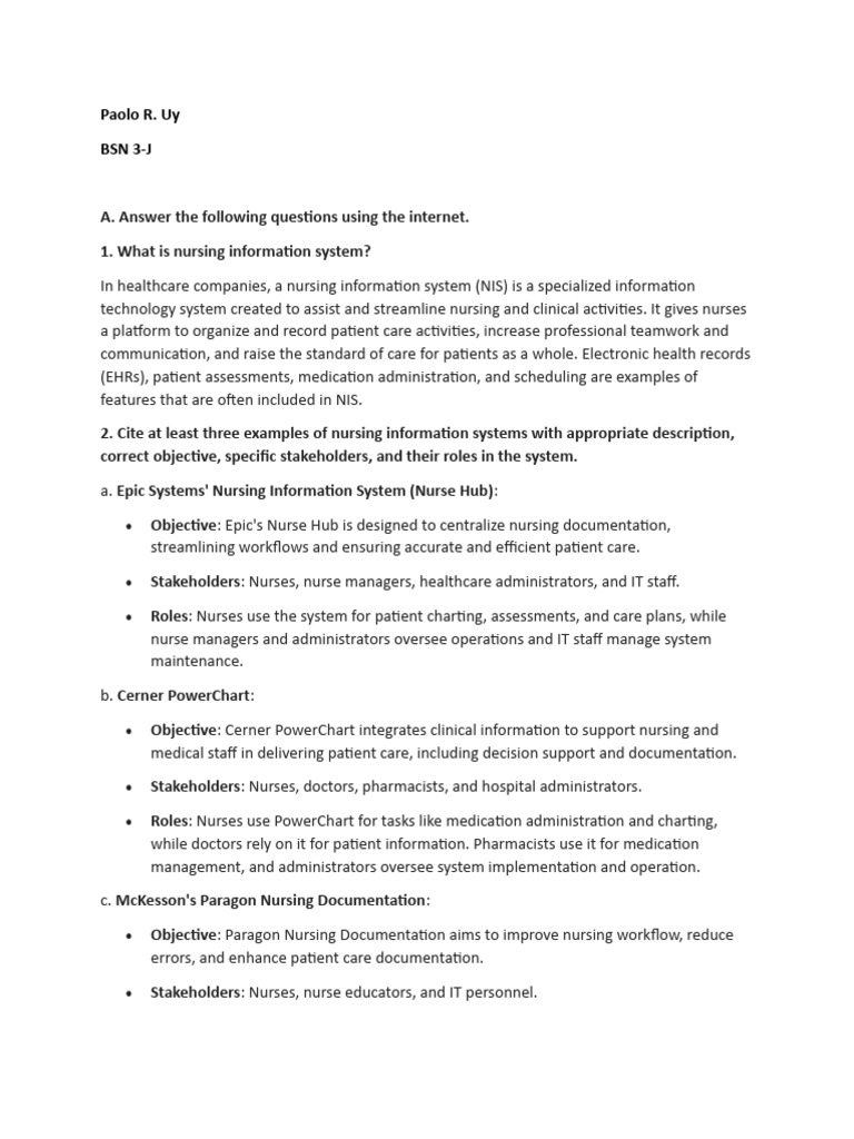 Ni Lab | PDF | Nursing | Electronic Health Record
