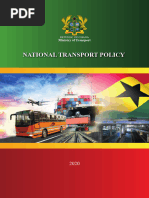 National Transport Policy Overview | PDF | Public Transport | Public ...