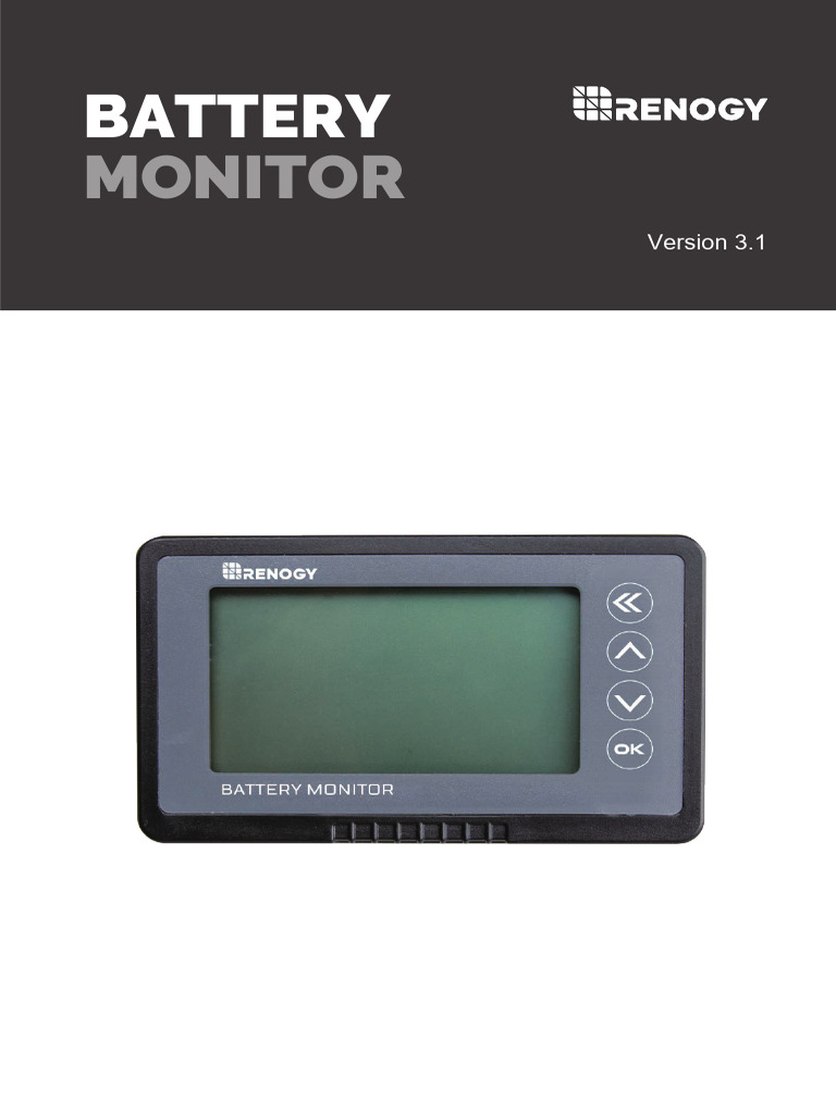 Battery MONITOR | PDF | Backlight | Liquid Crystal Display