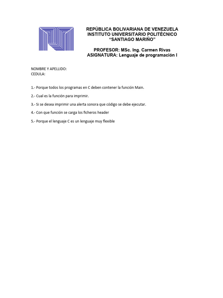 Informe Unidad II 2do Corte 20 | PDF | Informática