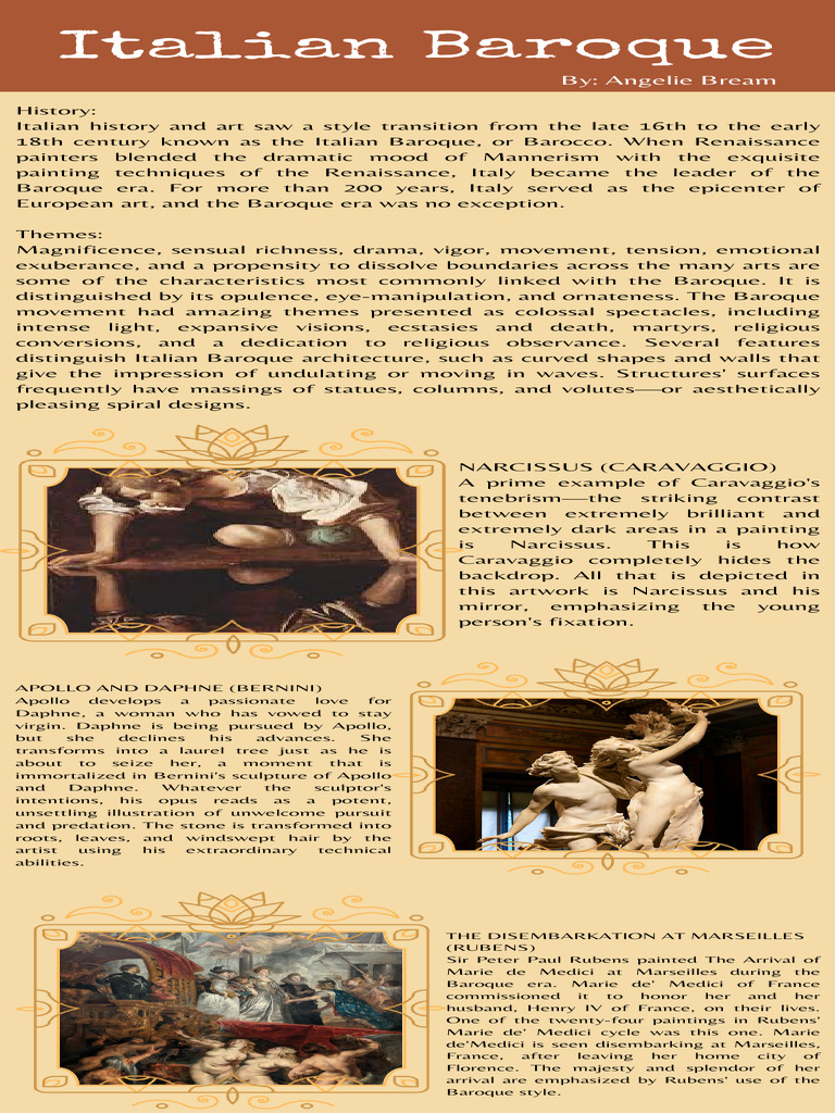 Italian Baroque | PDF | Baroque | Peter Paul Rubens