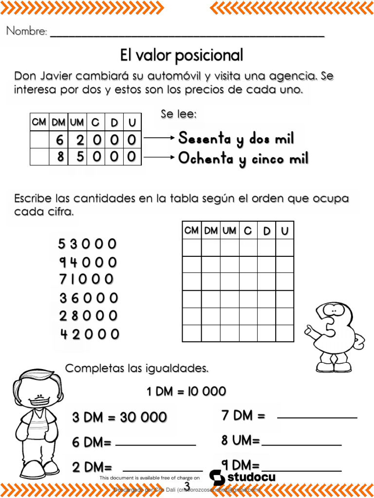 Cuadernillo Matemáticas - Quinto Grado | PDF Cuadernillo Matemáticas - Quinto Grado | PDF