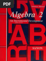 Saxon Algebra 1 | PDF