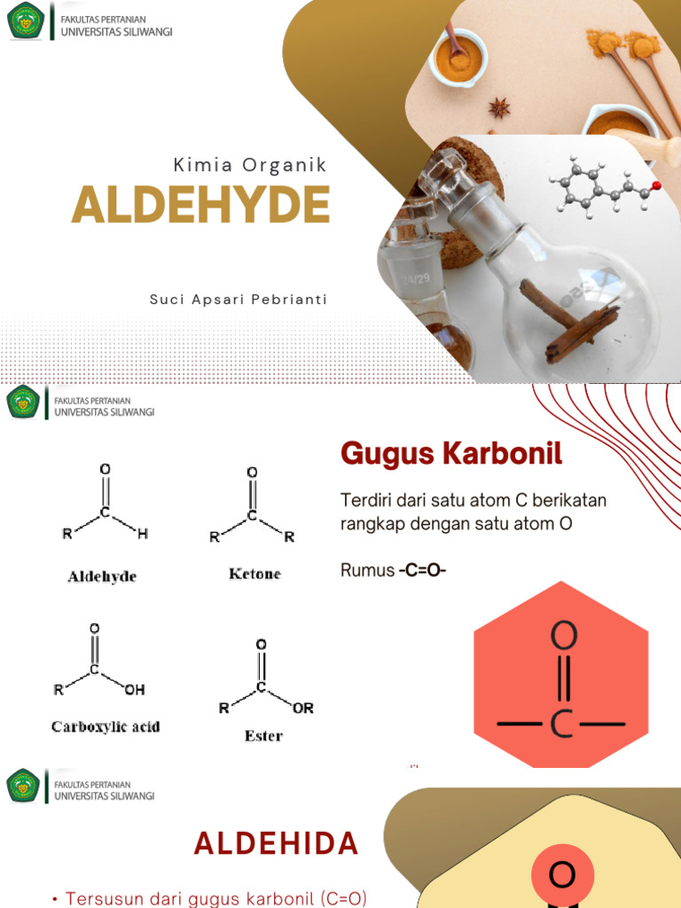 Kimia Organik Aldehida | PDF