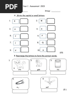 Year 1 Phonics Booklet and Worksheets | PDF | Phonics | Learning Methods