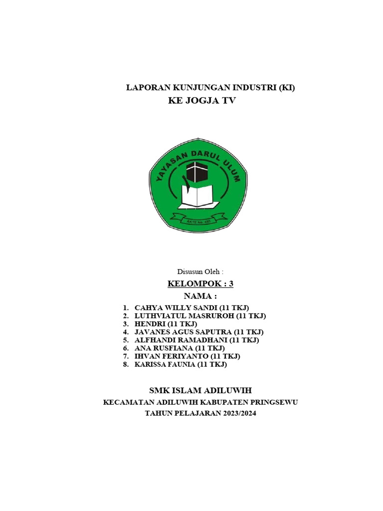 Laporan TKJ | PDF