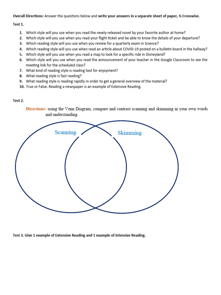 Appropriate Reading Style | PDF