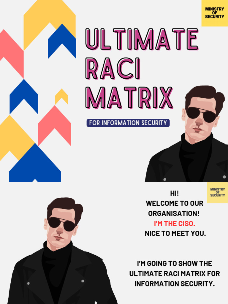 Ultimate Infosec RACI Matrix | PDF | Security | Computer Security