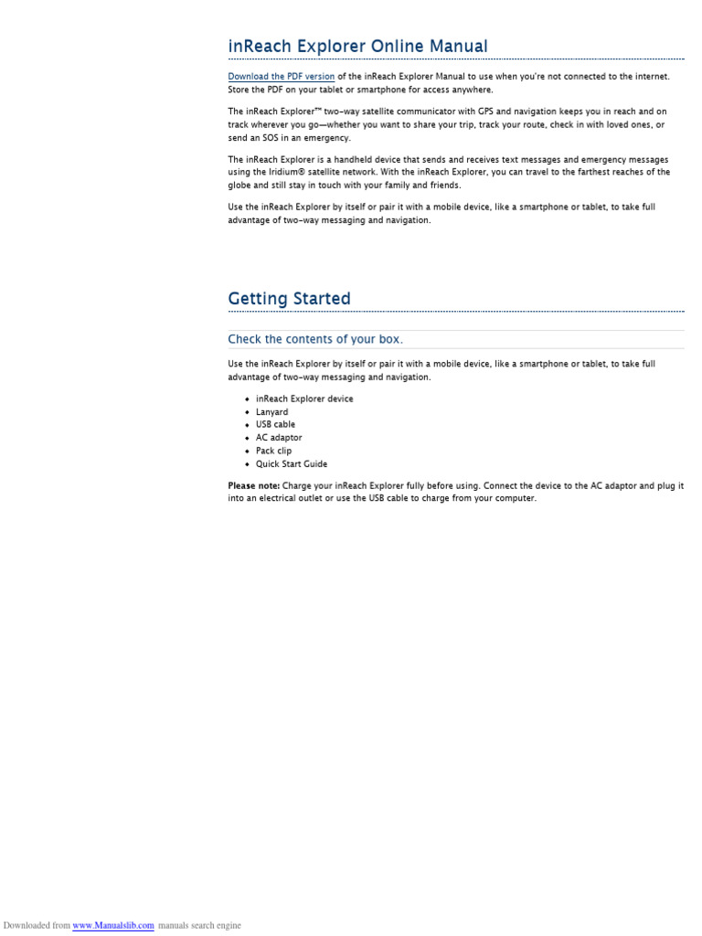 Inreach | PDF | Mobile App | Ios