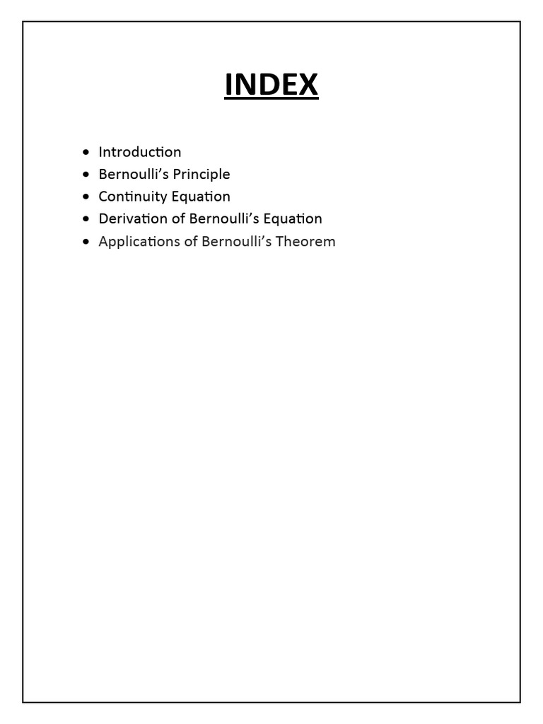 Physics Project Pdf Fluid Dynamics Pressure