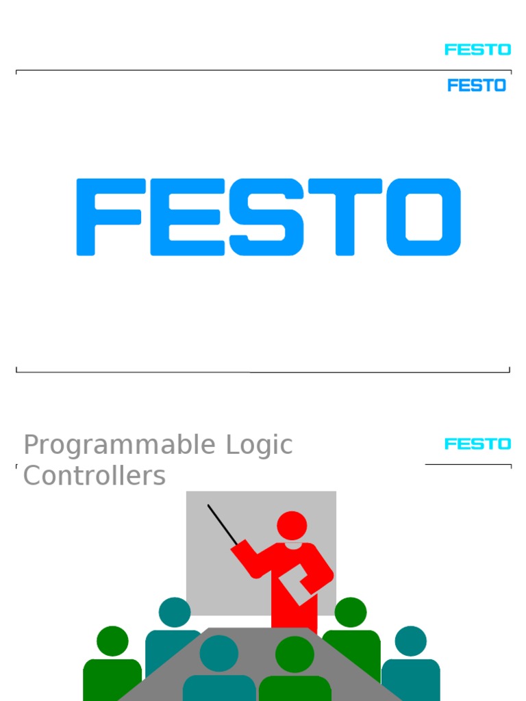 FESTO Basic PLC | PDF | Programmable Logic Controller | Cylinder (Engine)