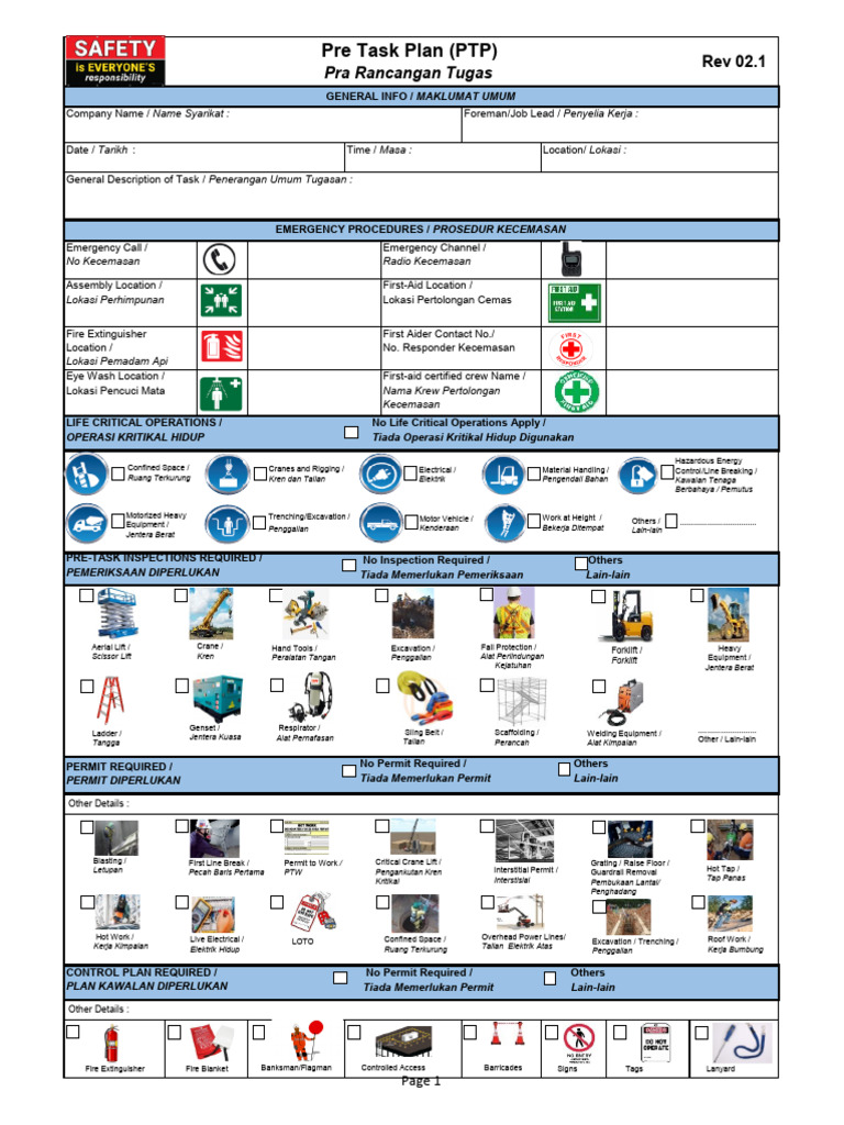 PTP Sample | PDF | Personal Protective Equipment | Safety