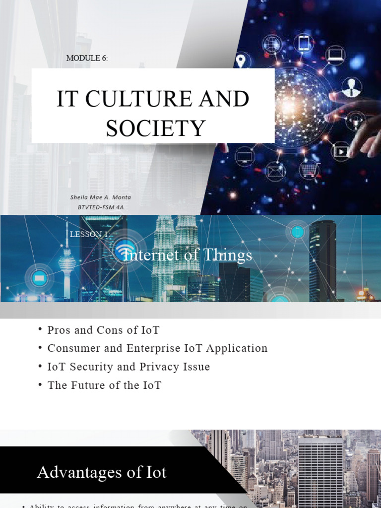 Ge-Lite Module 6 - MONTA | PDF | Internet Of Things | Computing