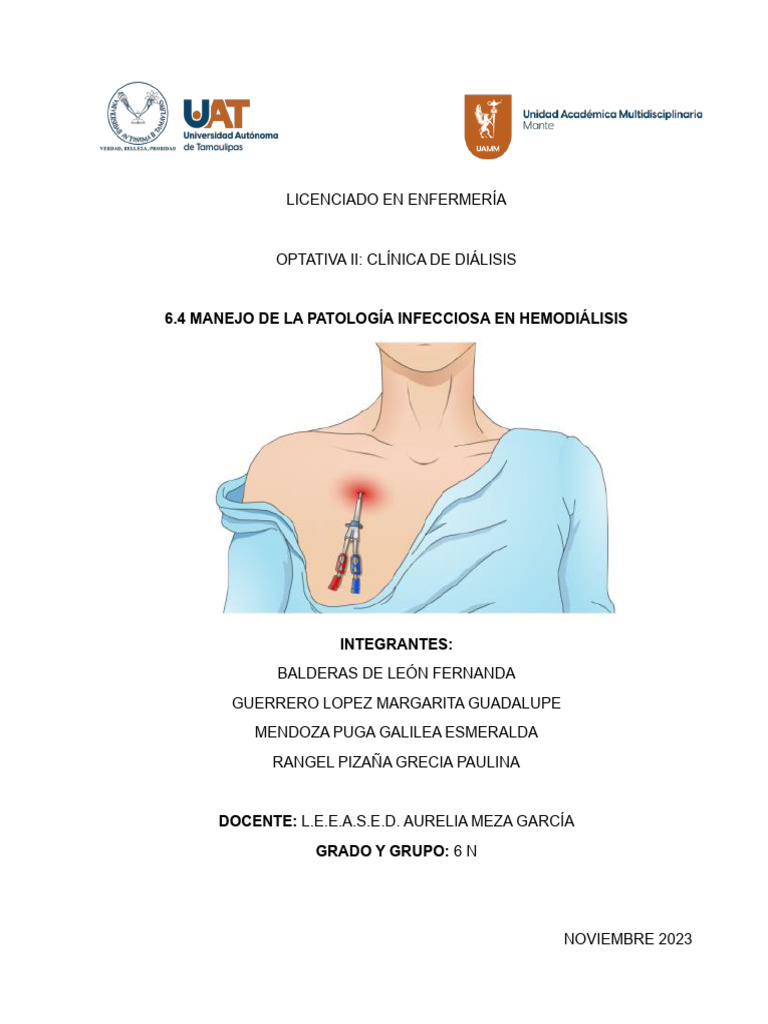 Manejo de La Patologia Infecciosa en Hemodialisis | PDF | Hemodiálisis | Virus